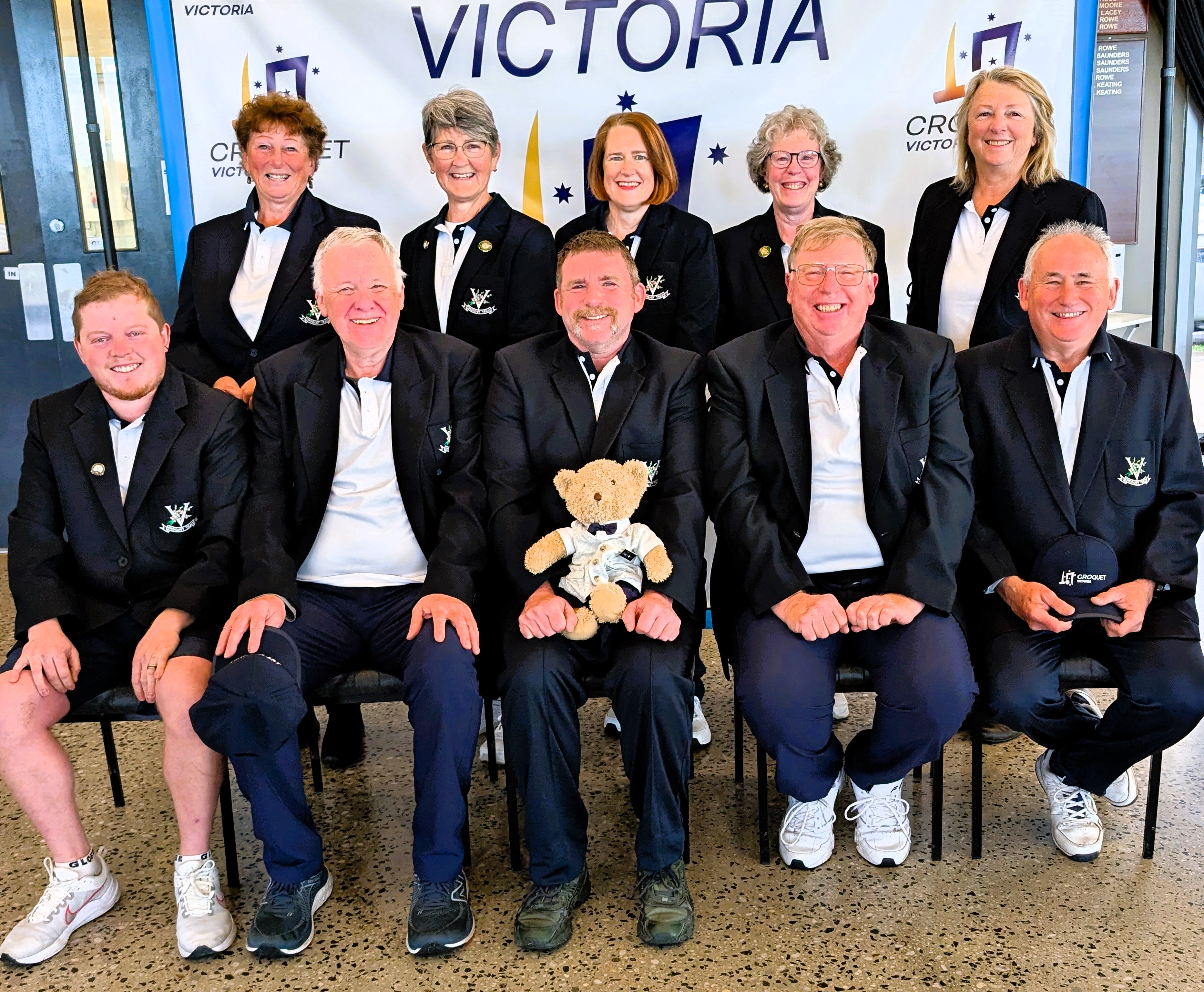 Victorian Golf Croquet State Team presentation | Croquet Victoria